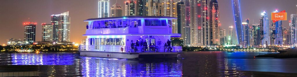 Catamaran Cruise Dinner in Dubai Marina with Drinks & Live Music